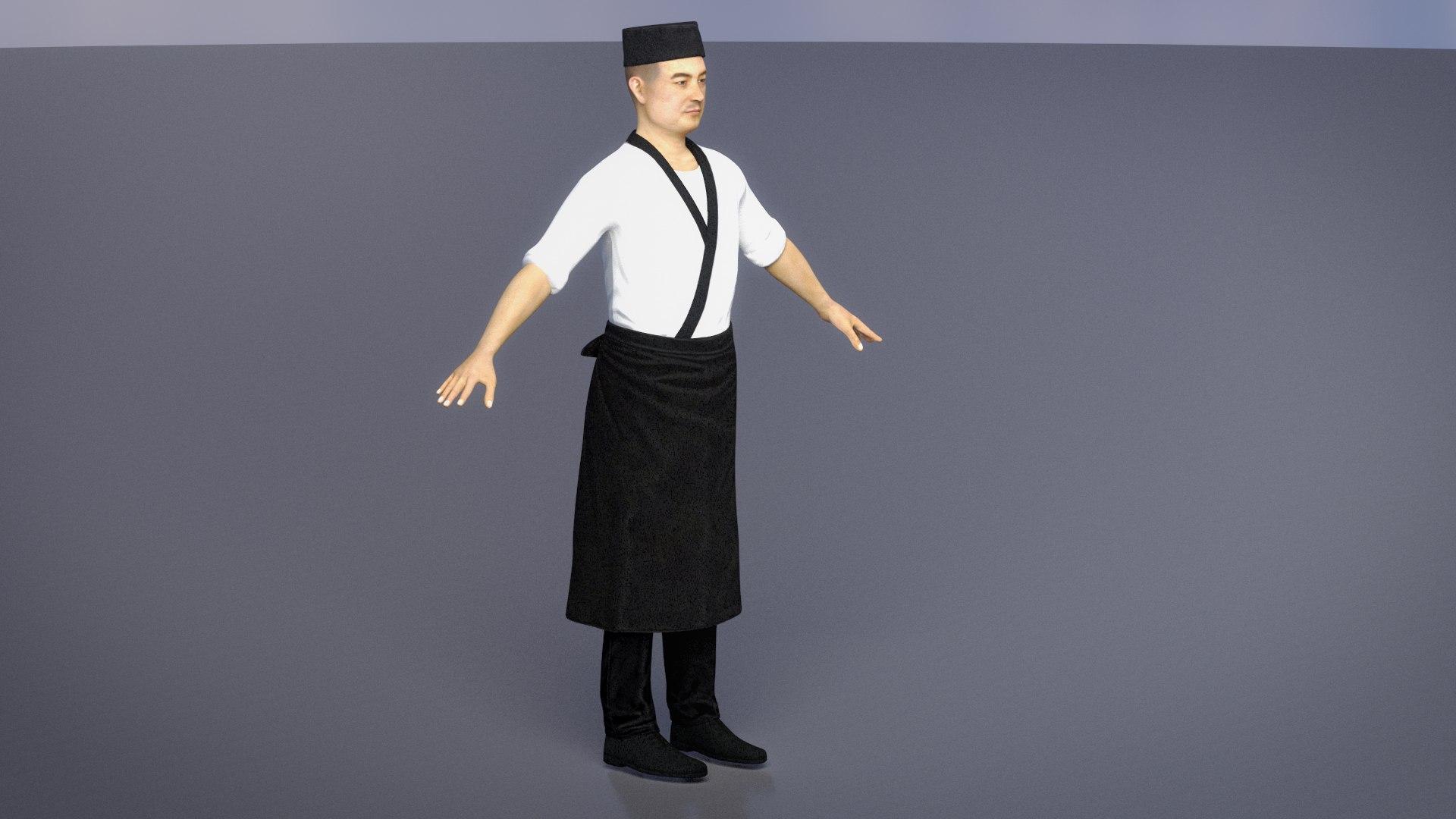 3D Sushi Master Model - TurboSquid 2253984
