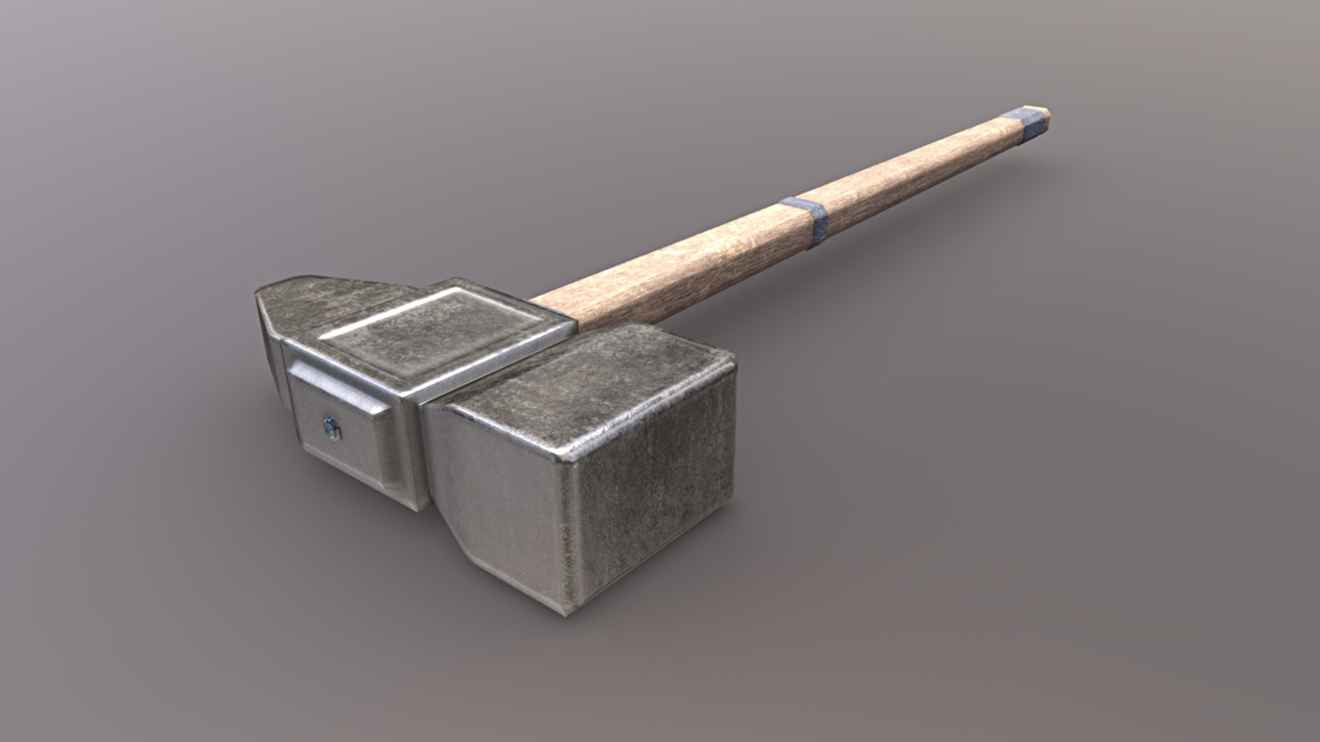 3D Hammer - Silver Model - TurboSquid 2157219