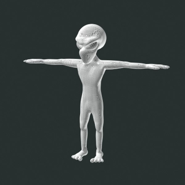 3d model alien