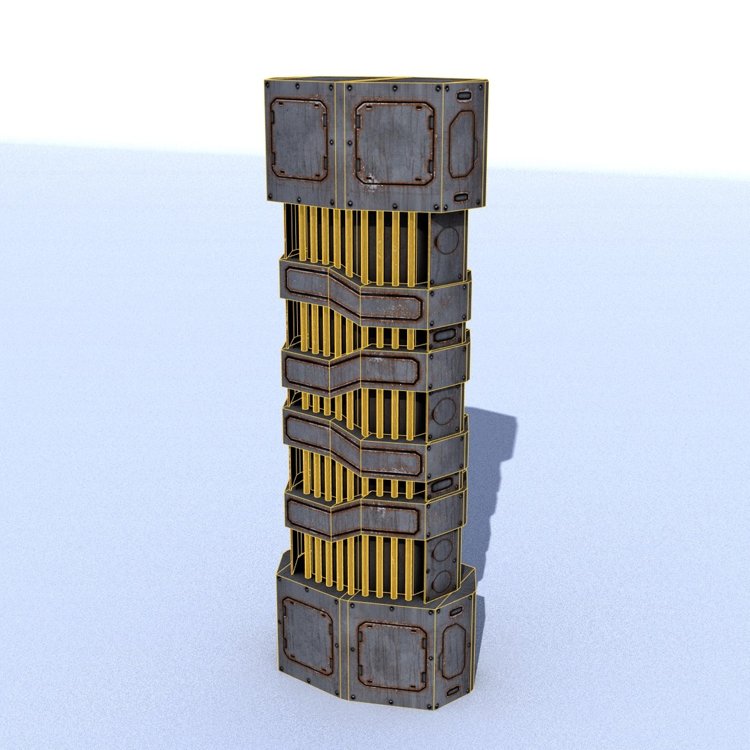 Pillar Model - TurboSquid 1513543
