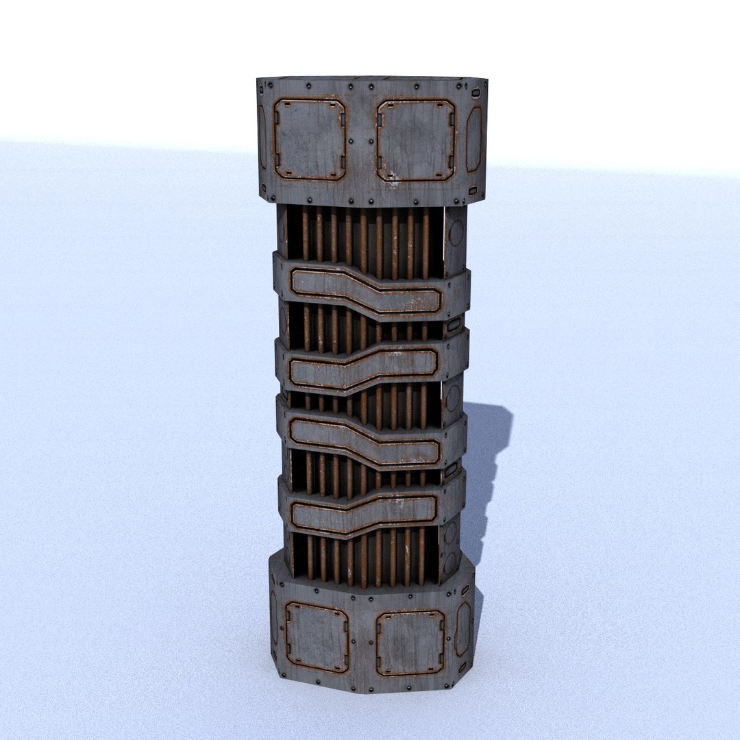 Pillar Model - TurboSquid 1513543