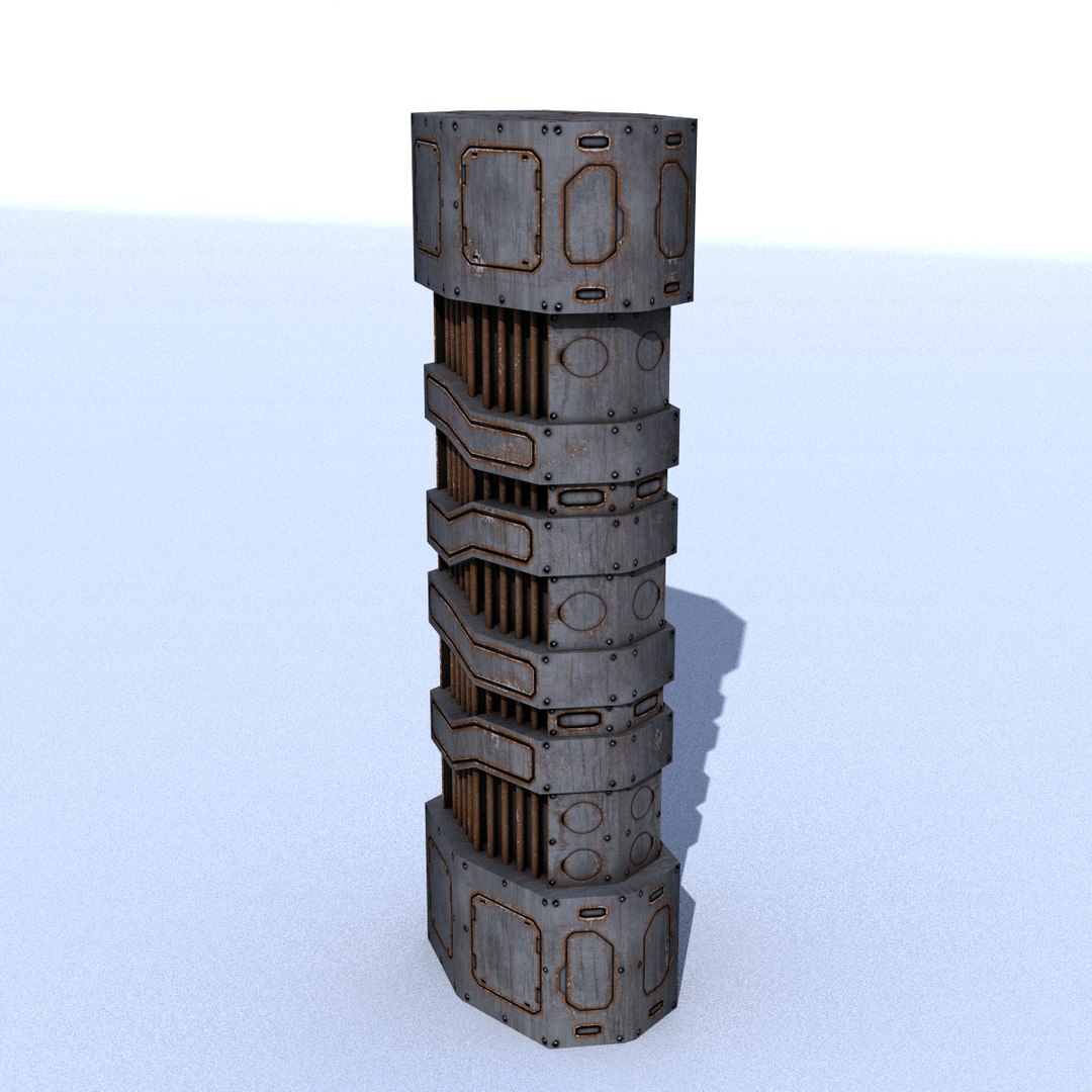 Pillar Model - TurboSquid 1513543