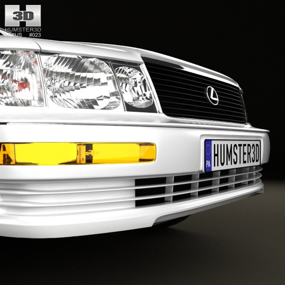 3d 1989 lexus ls model