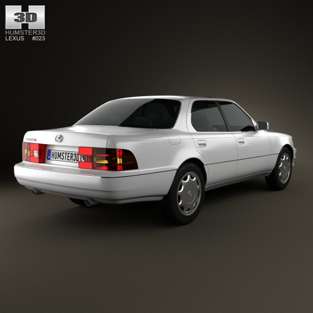 3d 1989 lexus ls model