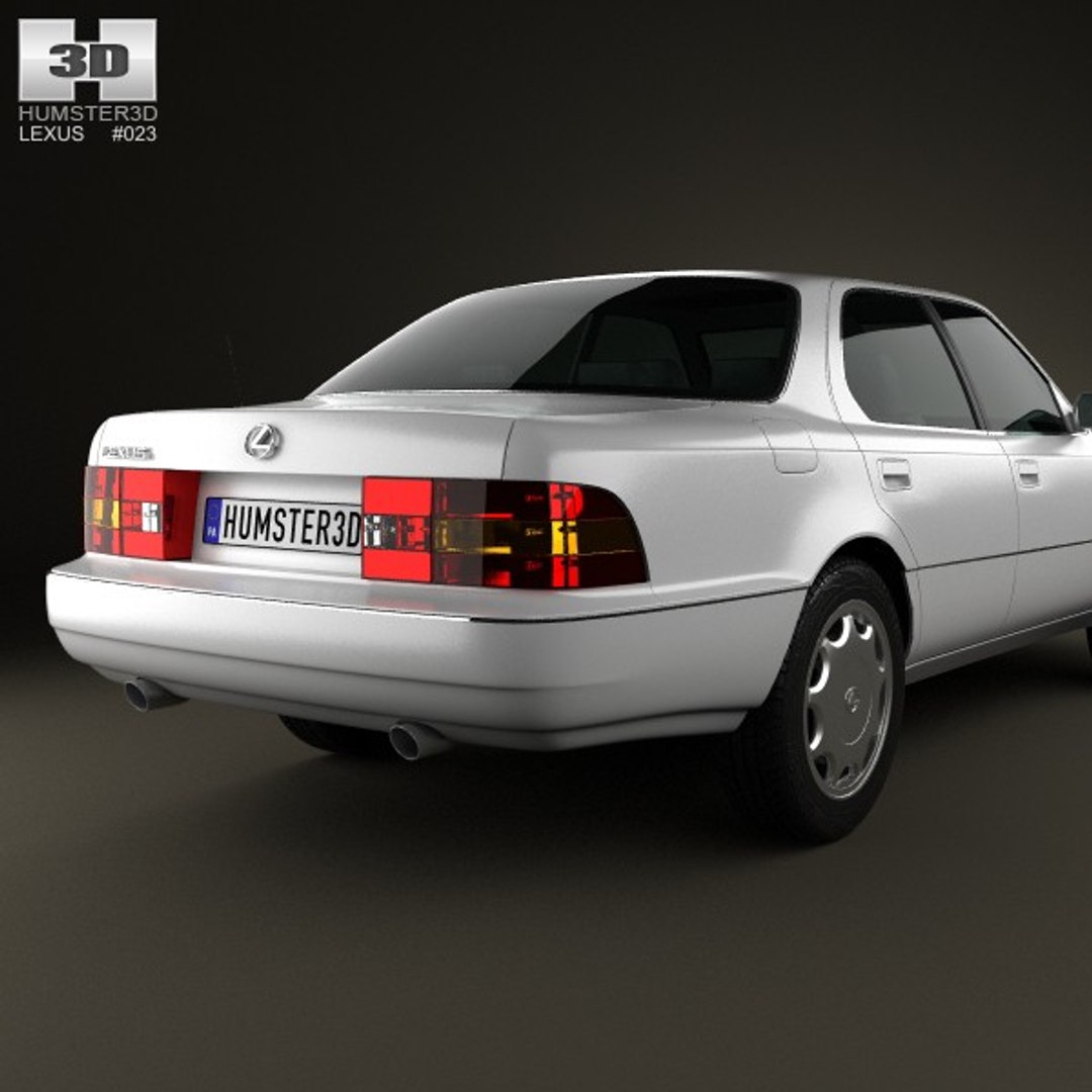 3d 1989 lexus ls model