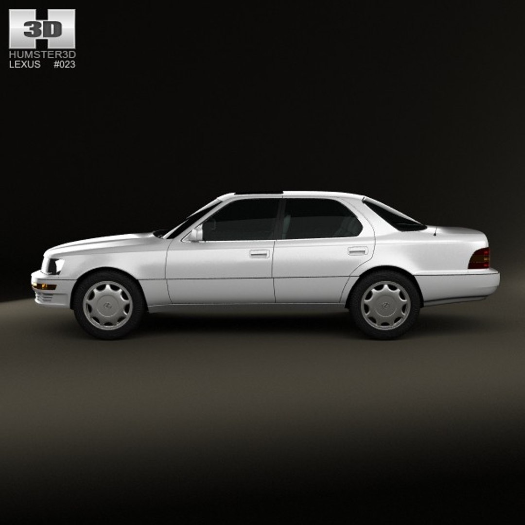3d 1989 lexus ls model