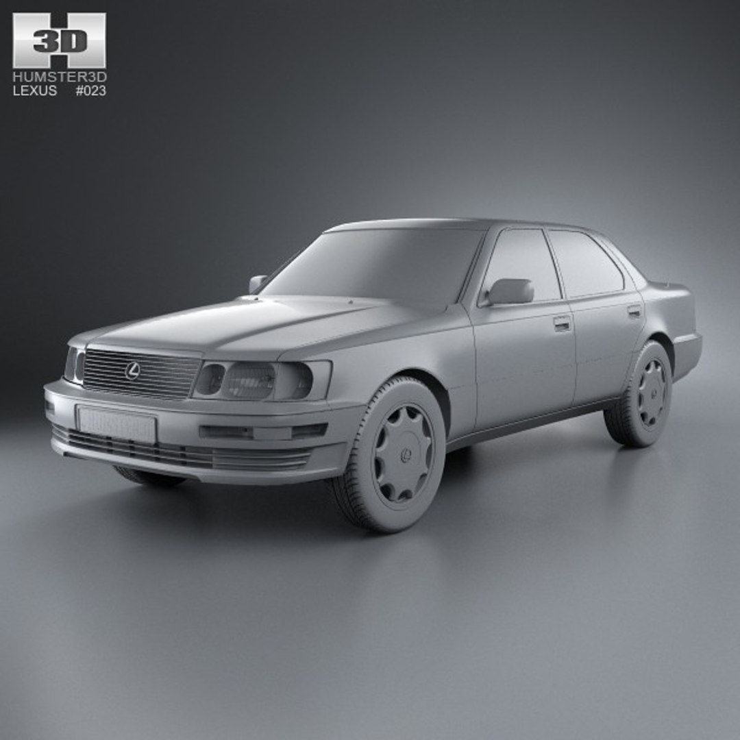 3d 1989 lexus ls model