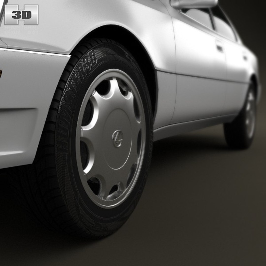 3d 1989 lexus ls model