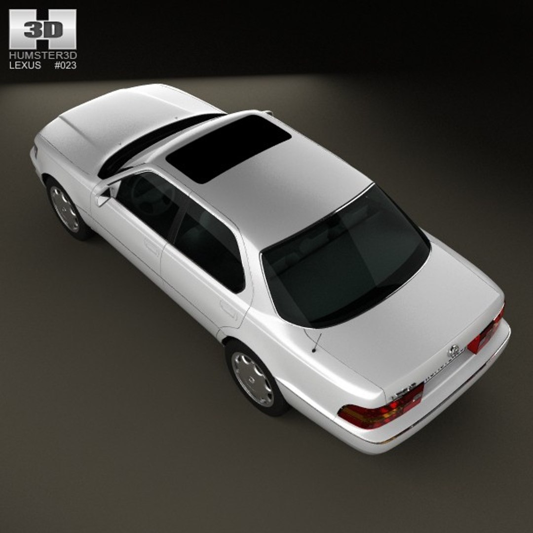 3d 1989 lexus ls model