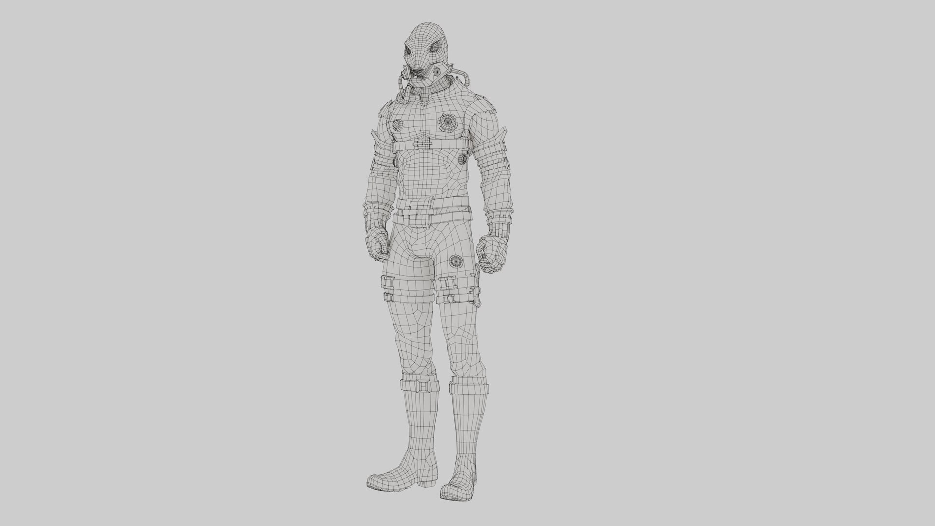 Sci-Fi Alien Character Game Ready with Rigging 3D model - TurboSquid ...