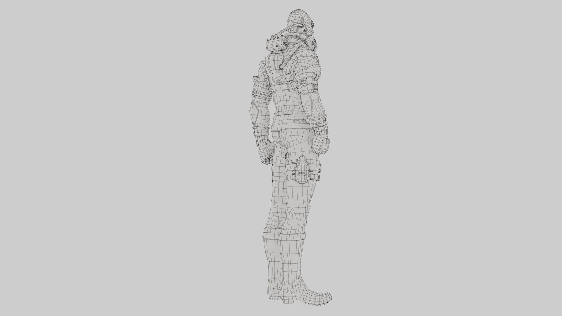 Sci-Fi Alien Character Game Ready with Rigging 3D model - TurboSquid ...