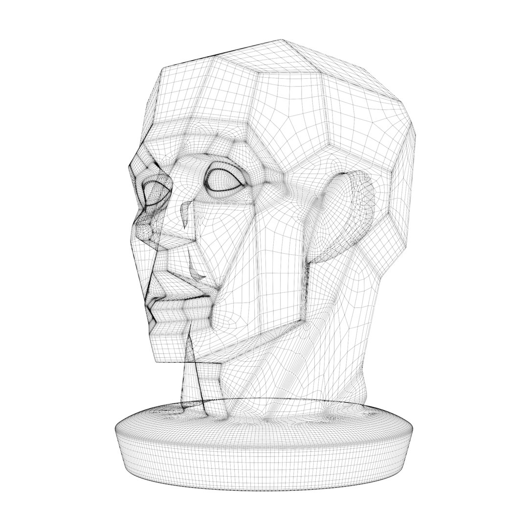 Plane Head 3D Model - TurboSquid 1392737