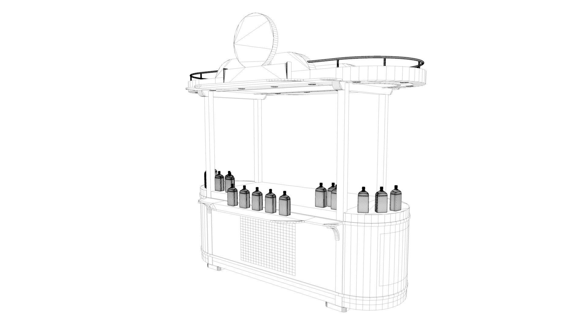 3D Jagermeister Bar2 - TurboSquid 2222491