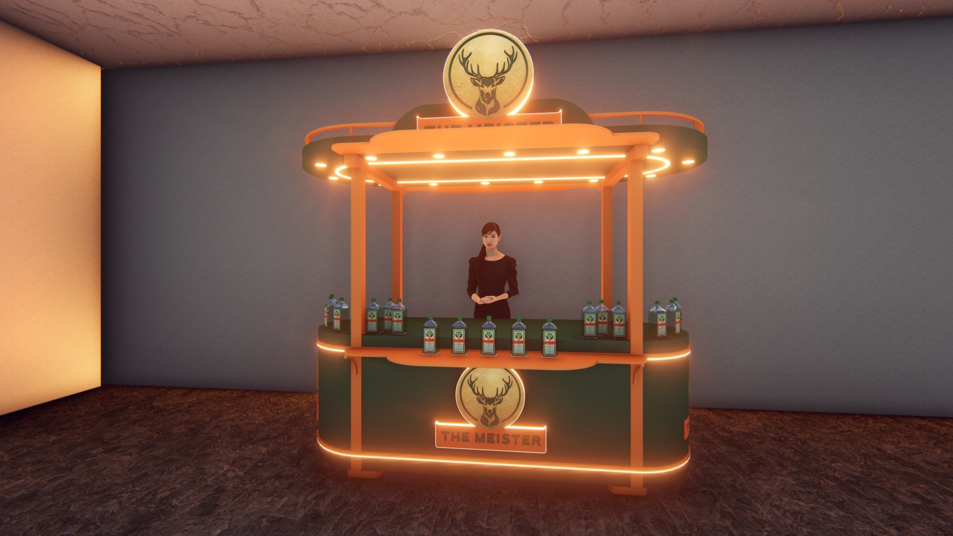 3D Jagermeister Bar2 - TurboSquid 2222491