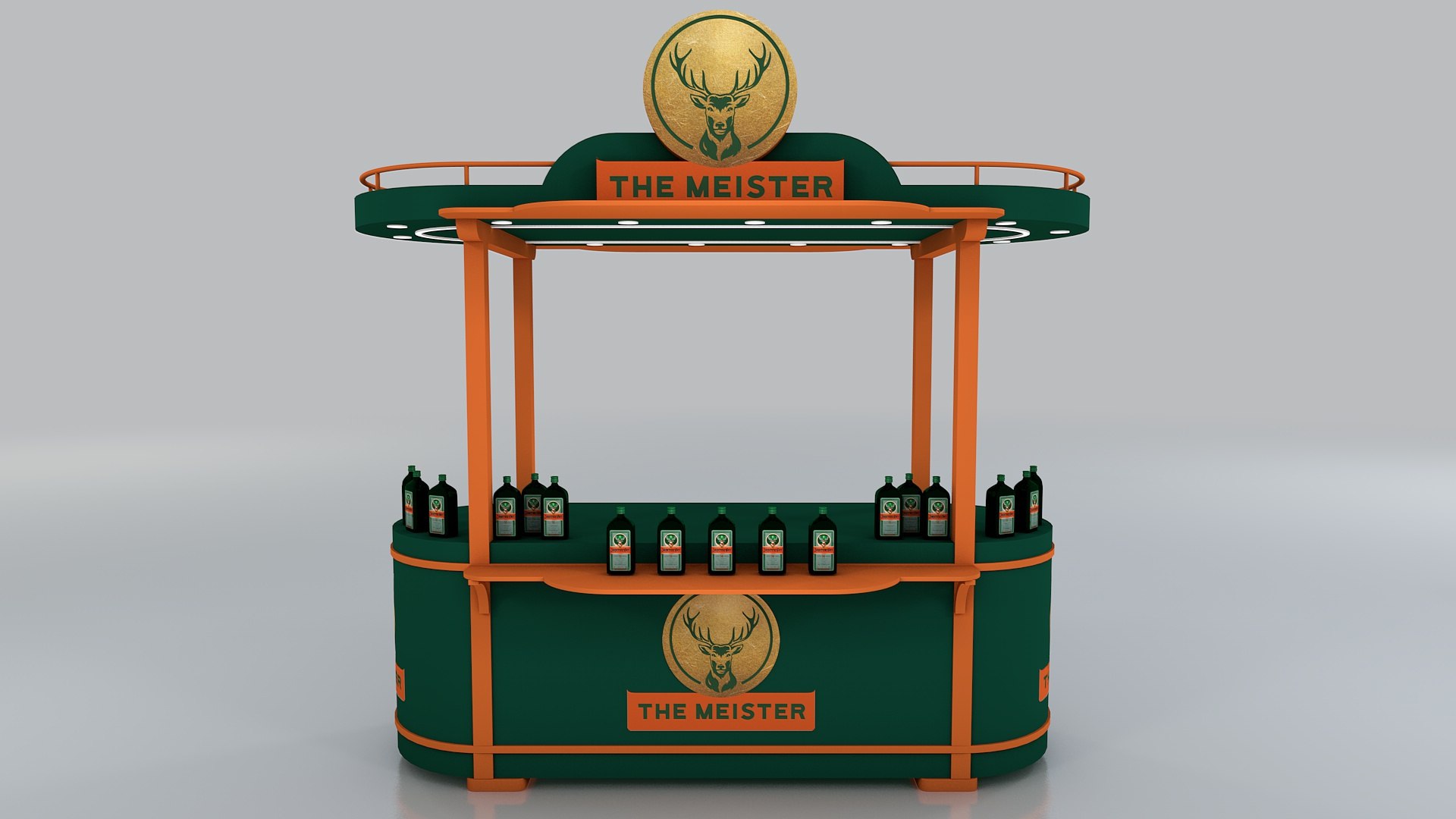 3D Jagermeister Bar2 - TurboSquid 2222491