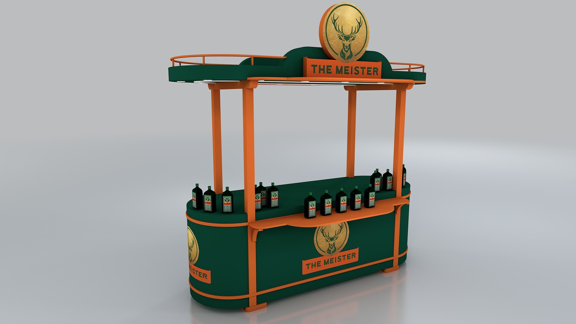 3D Jagermeister Bar2 - TurboSquid 2222491