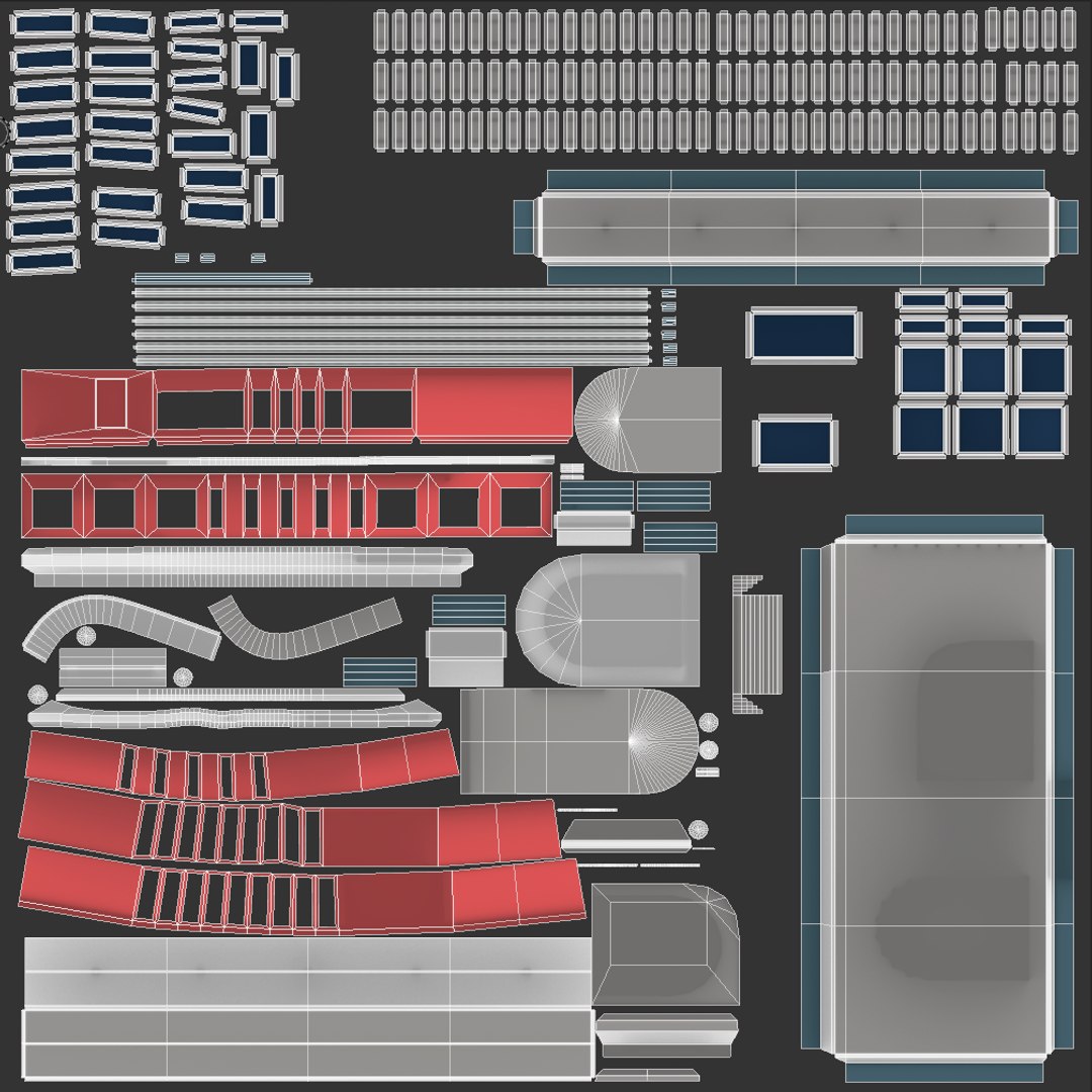 3D Train Station 2 Game Ready Model - TurboSquid 2011475