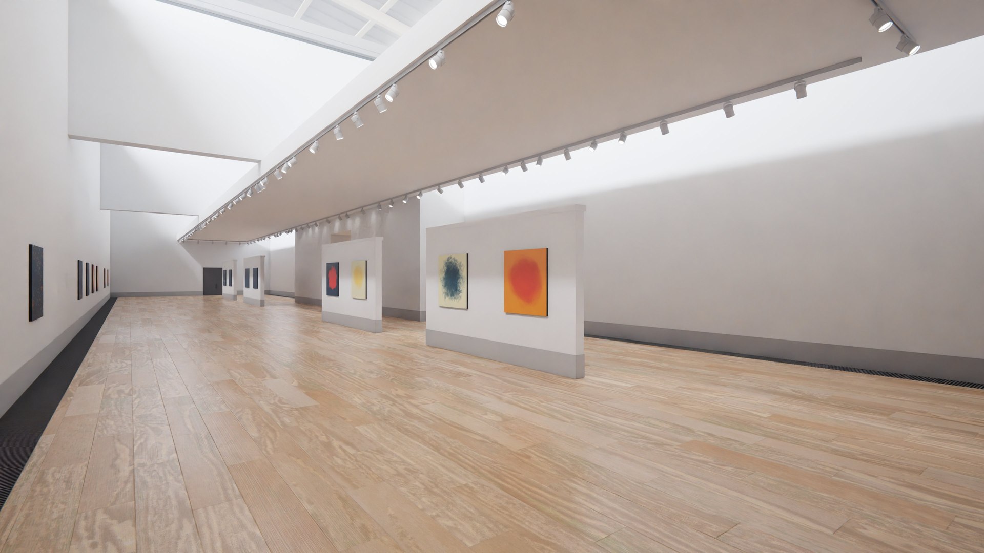 3D Art Museum Gallery Interior 44 - TurboSquid 2086902