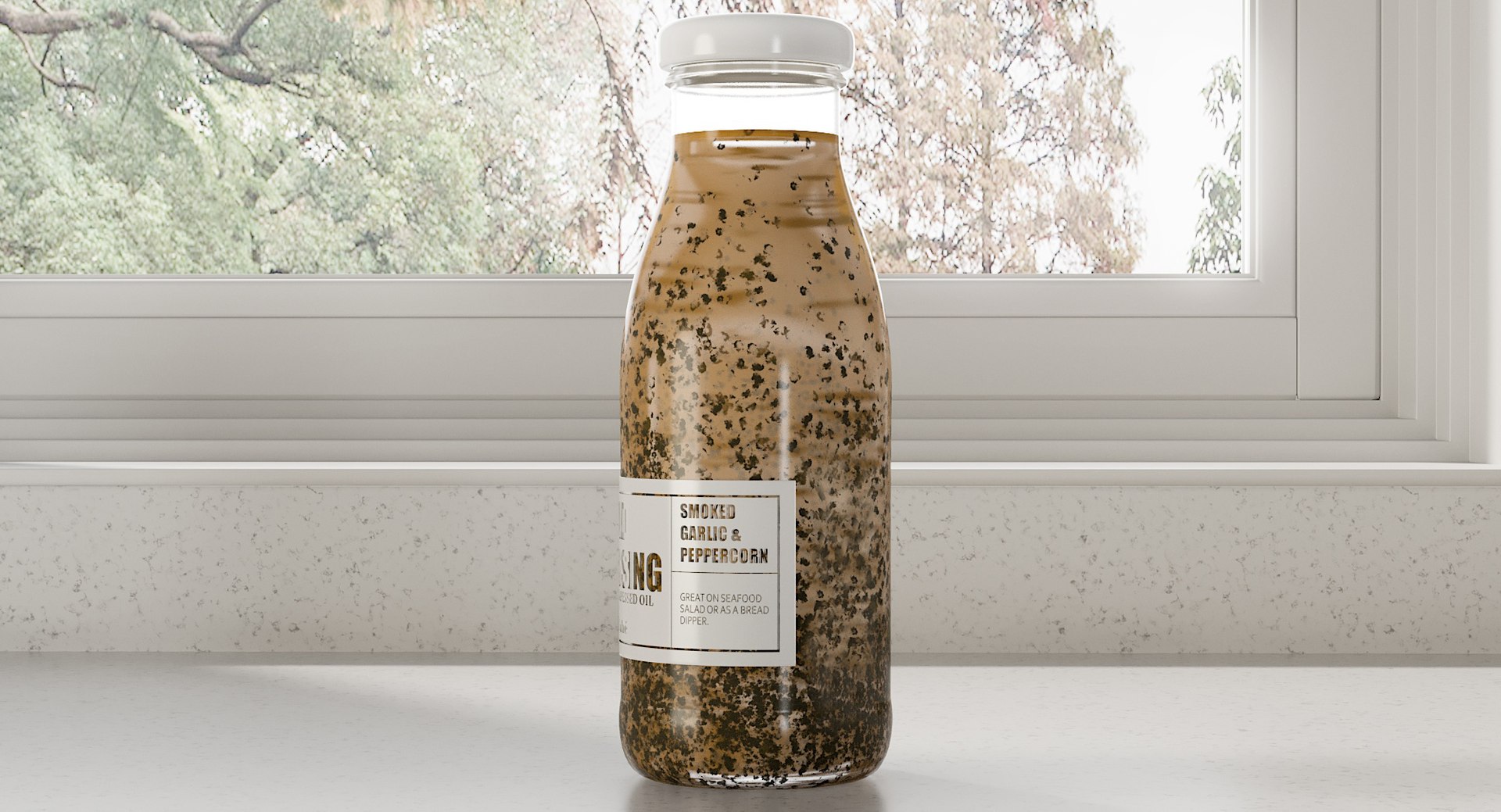 Realistic Black Pepper Dressing Model - TurboSquid 1444794