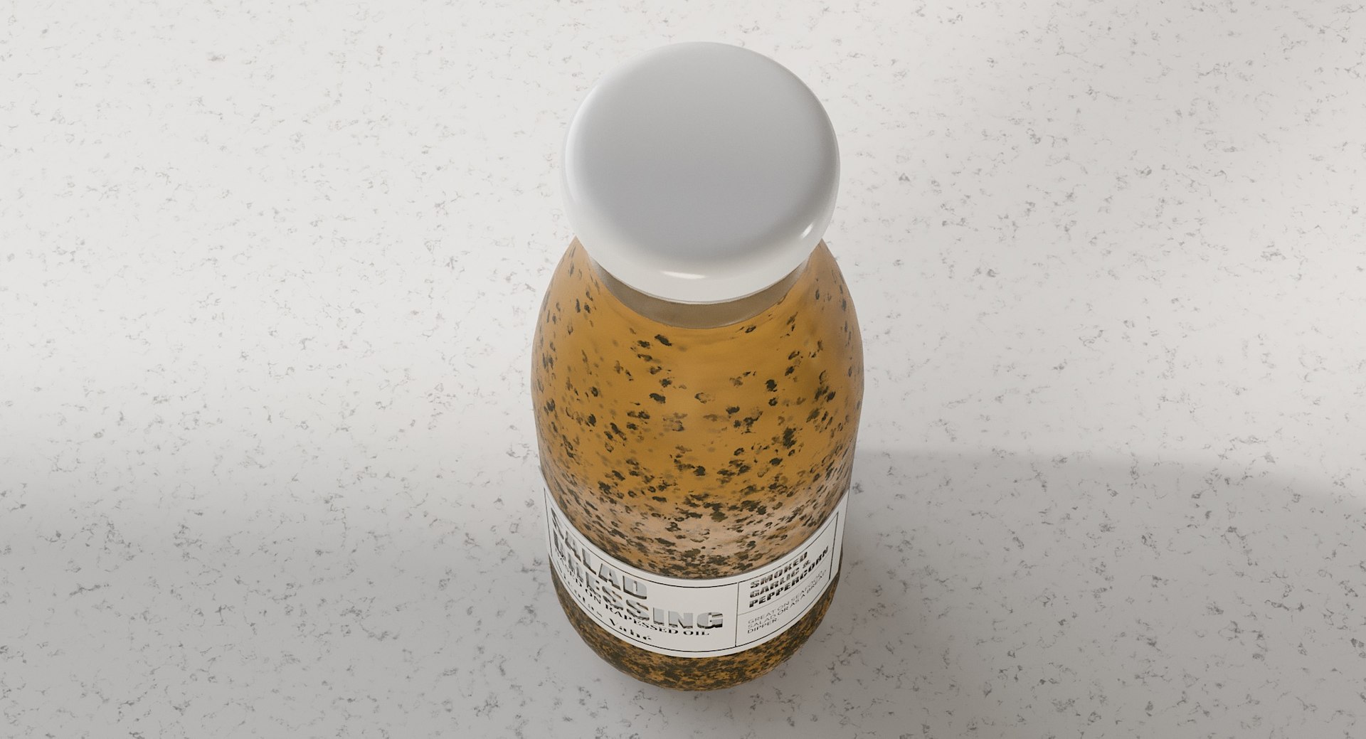 Realistic Black Pepper Dressing Model - TurboSquid 1444794