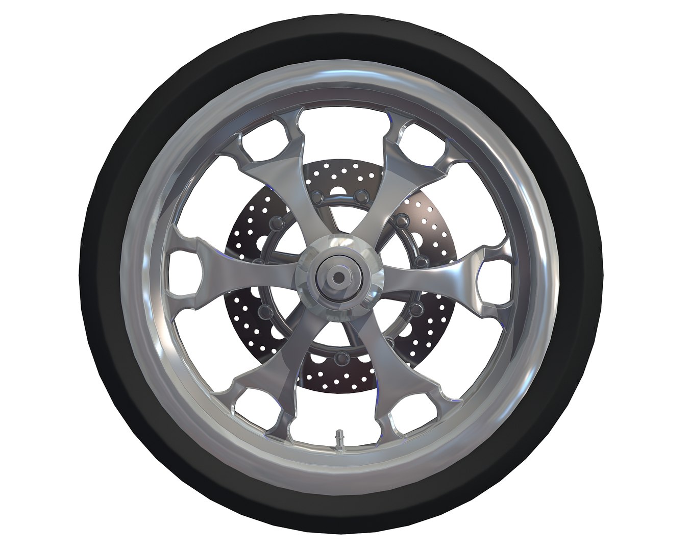 Motorcycle Wheel 3D Model - TurboSquid 1170967