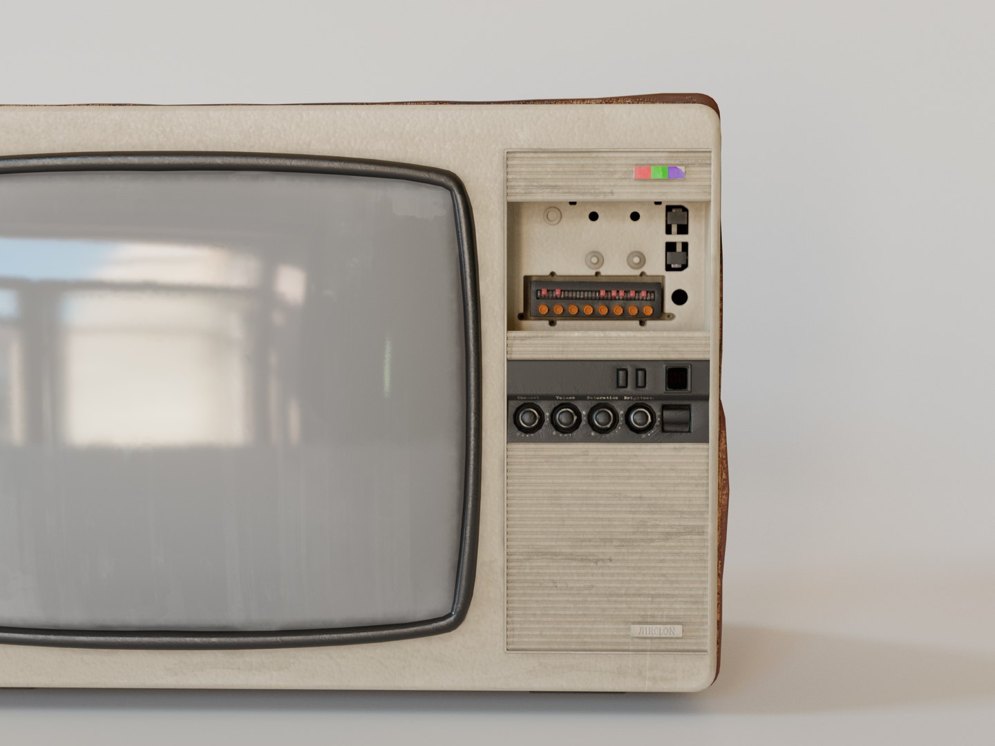 Retro Tv 3D Model - TurboSquid 1958563