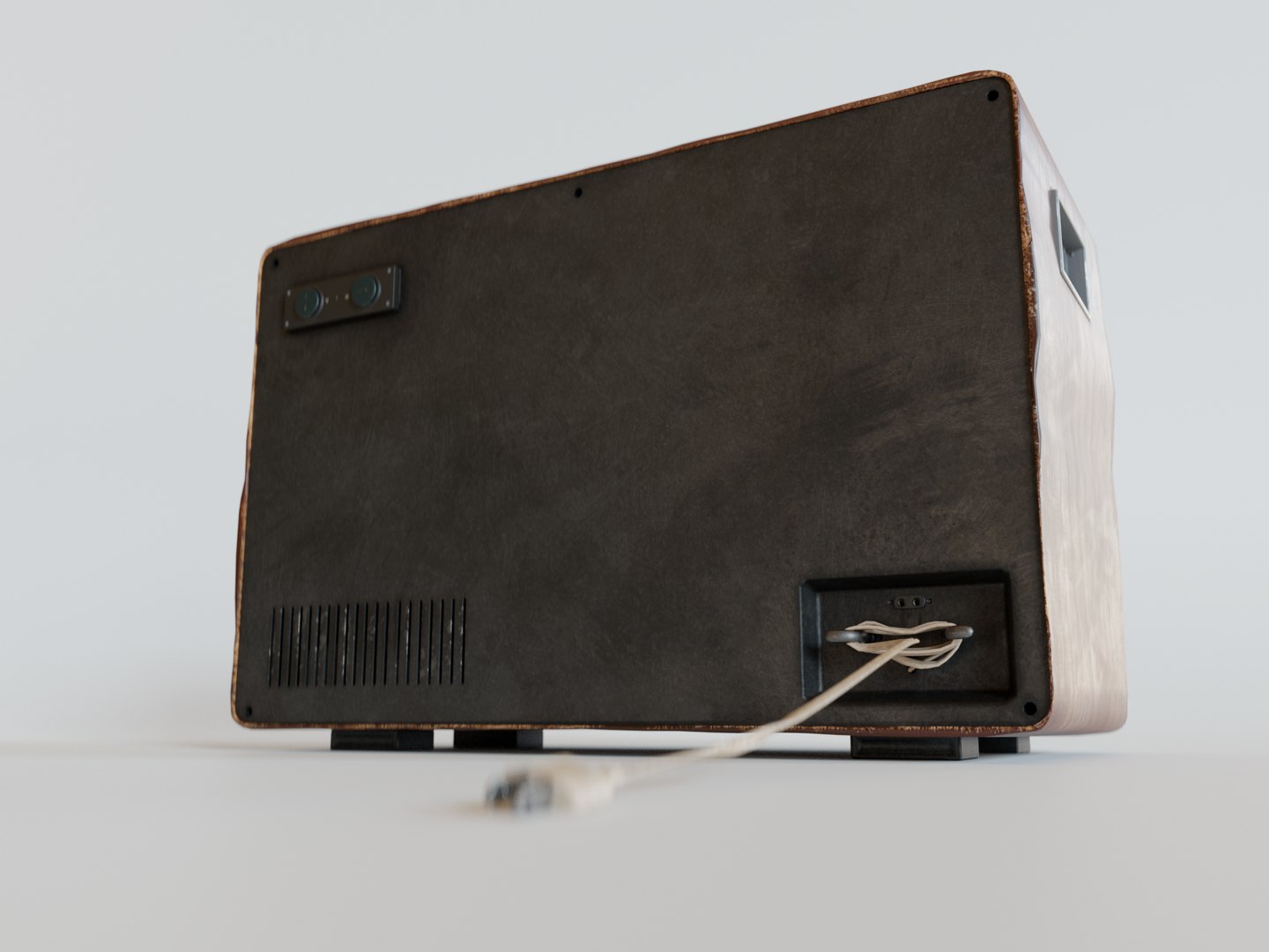 Retro Tv 3D Model - TurboSquid 1958563