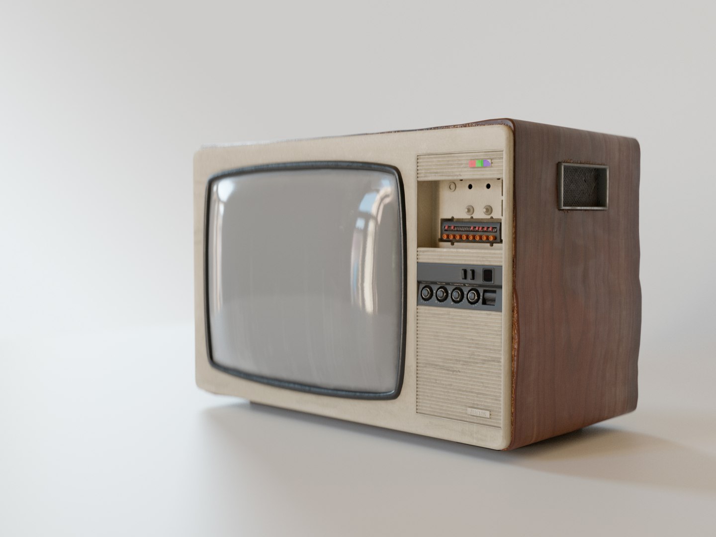 Retro Tv 3D Model - TurboSquid 1958563