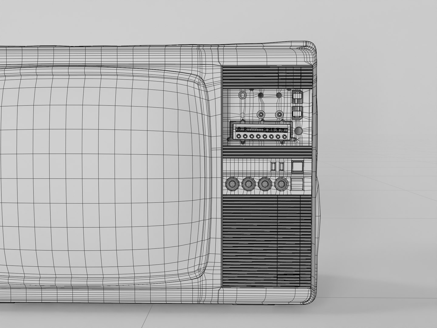 Retro Tv 3D Model - TurboSquid 1958563