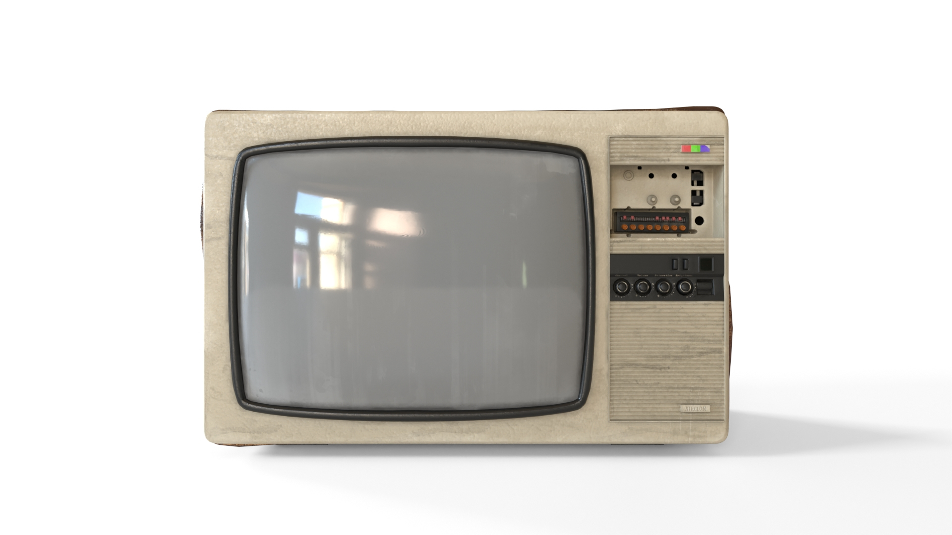 Retro Tv 3D Model - TurboSquid 1958563