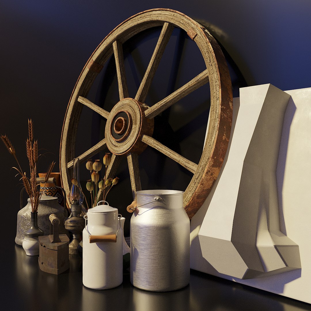 Artist Studio Life Set Model - TurboSquid 1651387