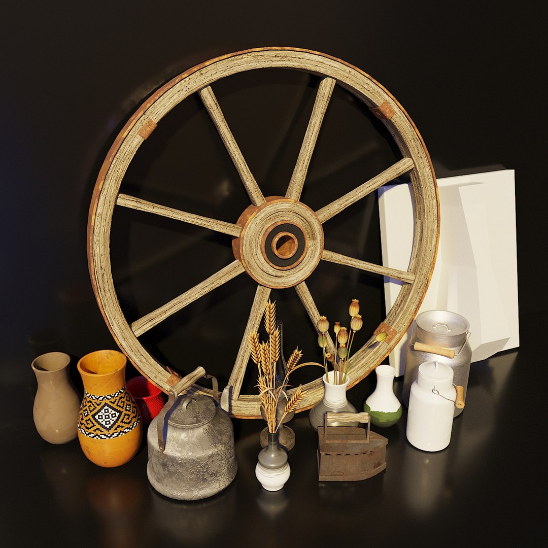 Artist Studio Life Set Model - TurboSquid 1651387