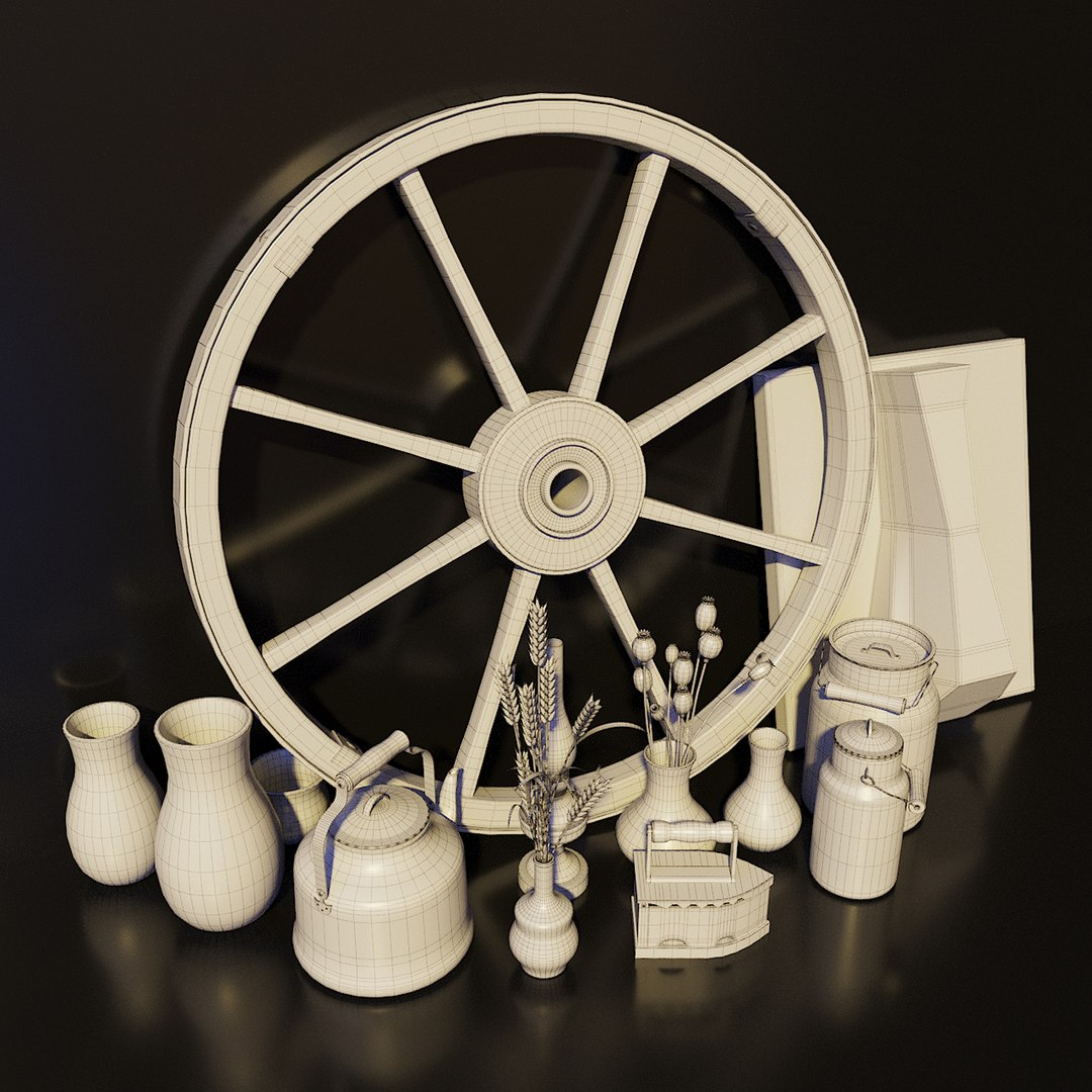 Artist Studio Life Set Model - TurboSquid 1651387