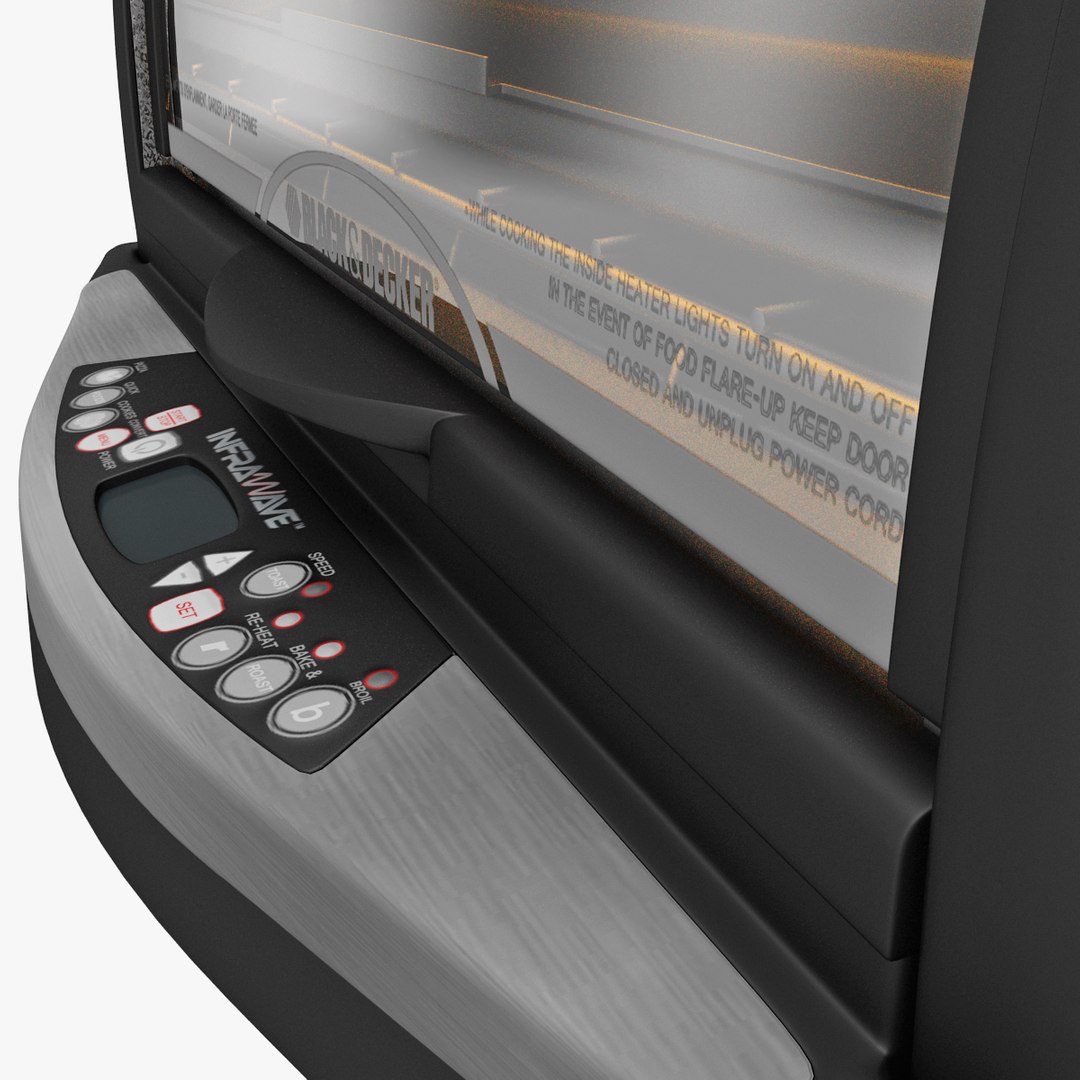 3d Model Infrawave Oven