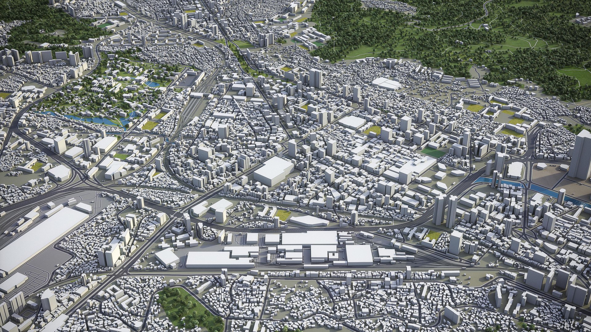 Busan Surrounding - 3D Model - TurboSquid 1472969