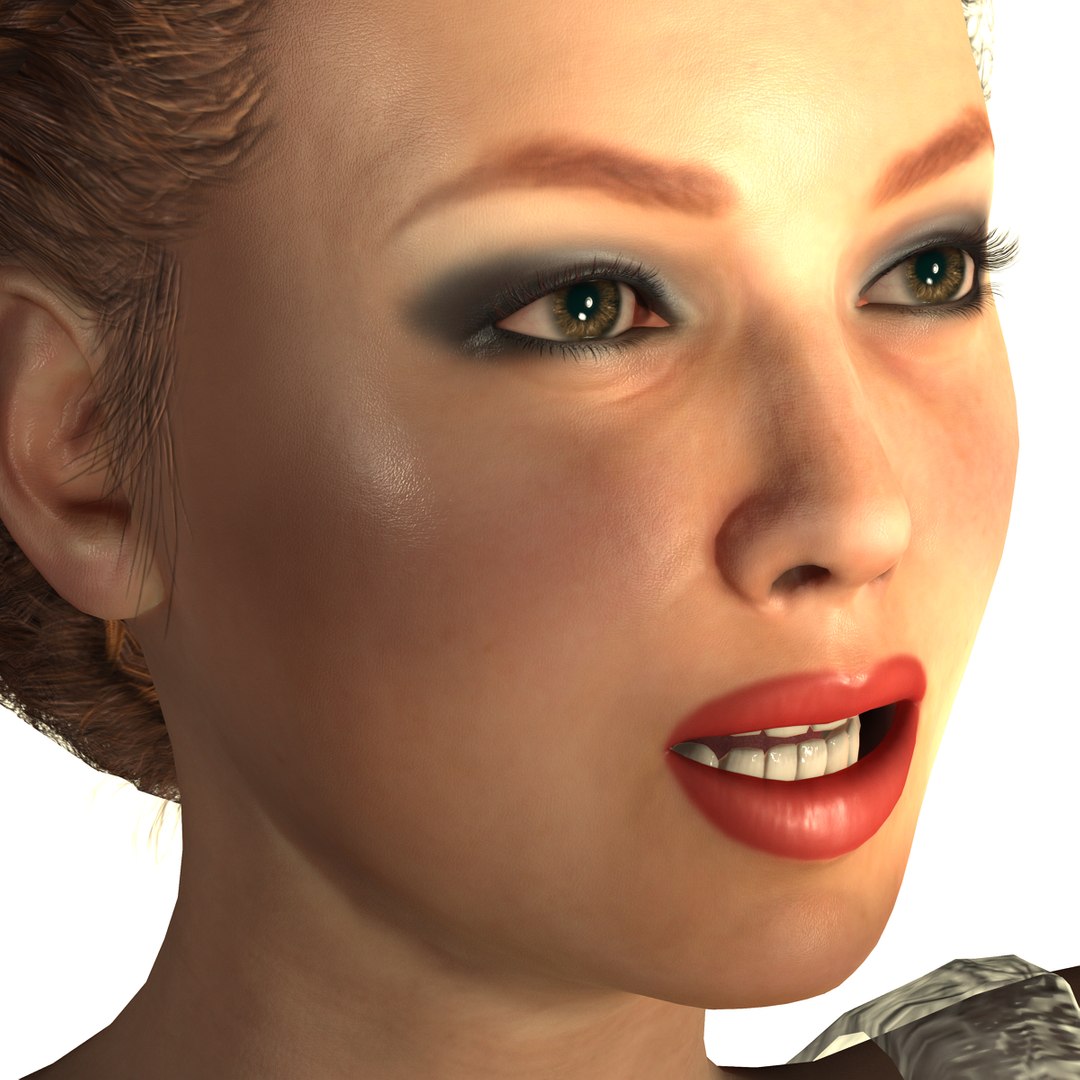 3D Realistic Nadia Model - TurboSquid 1601789
