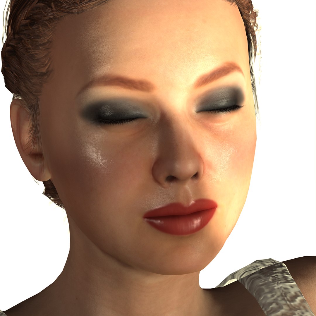 3D Realistic Nadia Model - TurboSquid 1601789