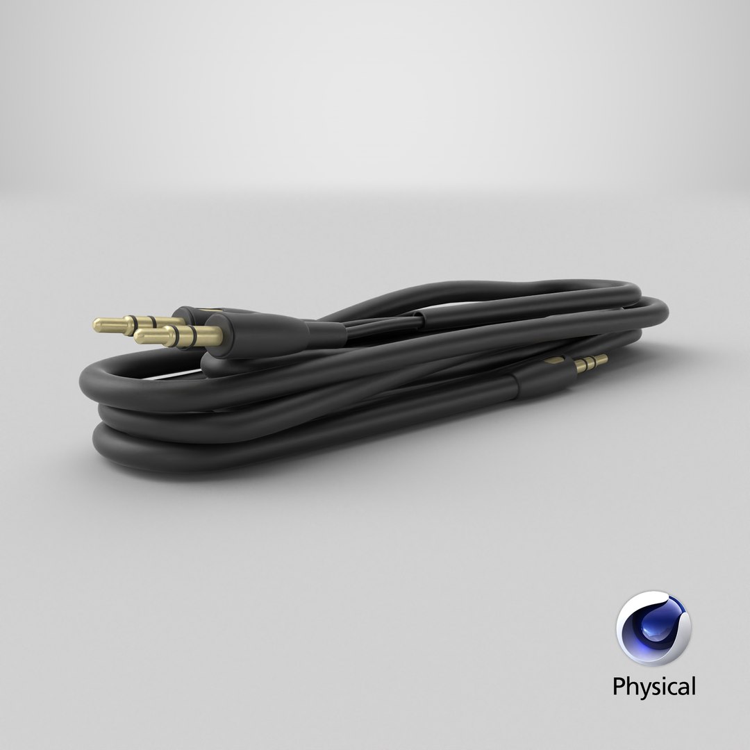 3D Model Aux Cable - TurboSquid 2193355