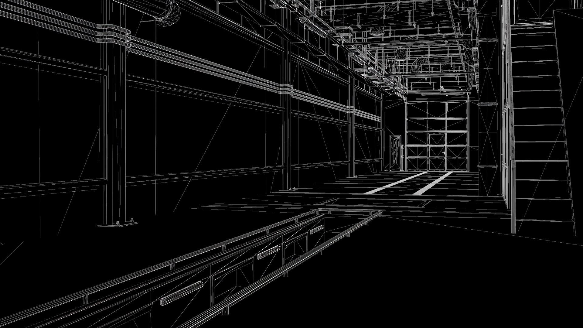 Base Car Service Interior 3 3D Model - TurboSquid 2011683