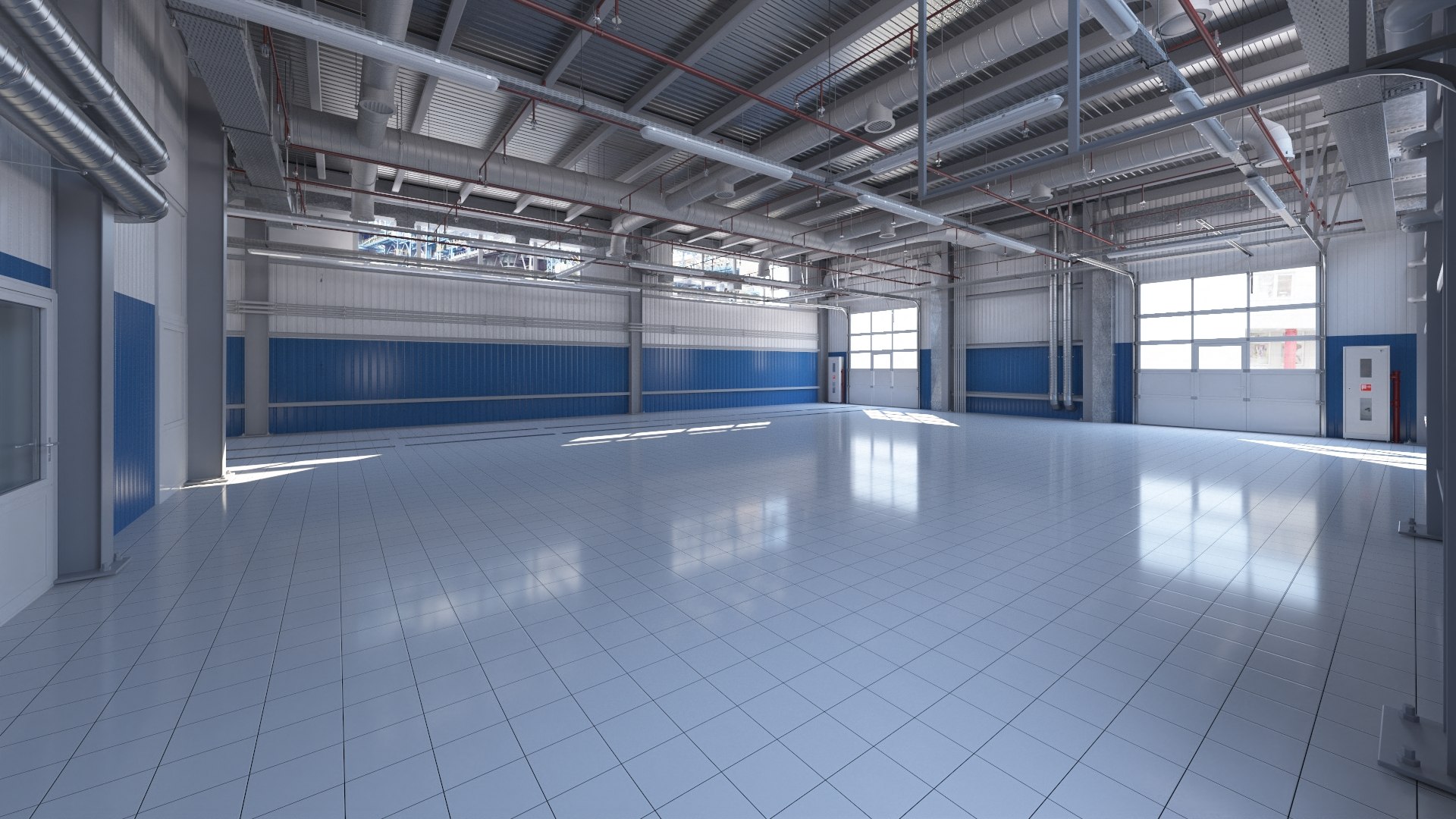 Base Car Service Interior 3 3D Model - TurboSquid 2011683