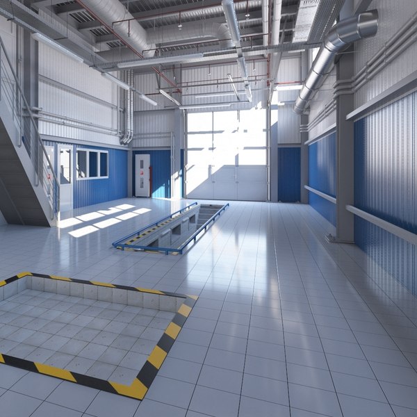 Mechanic Shop 3D Models for Download | TurboSquid