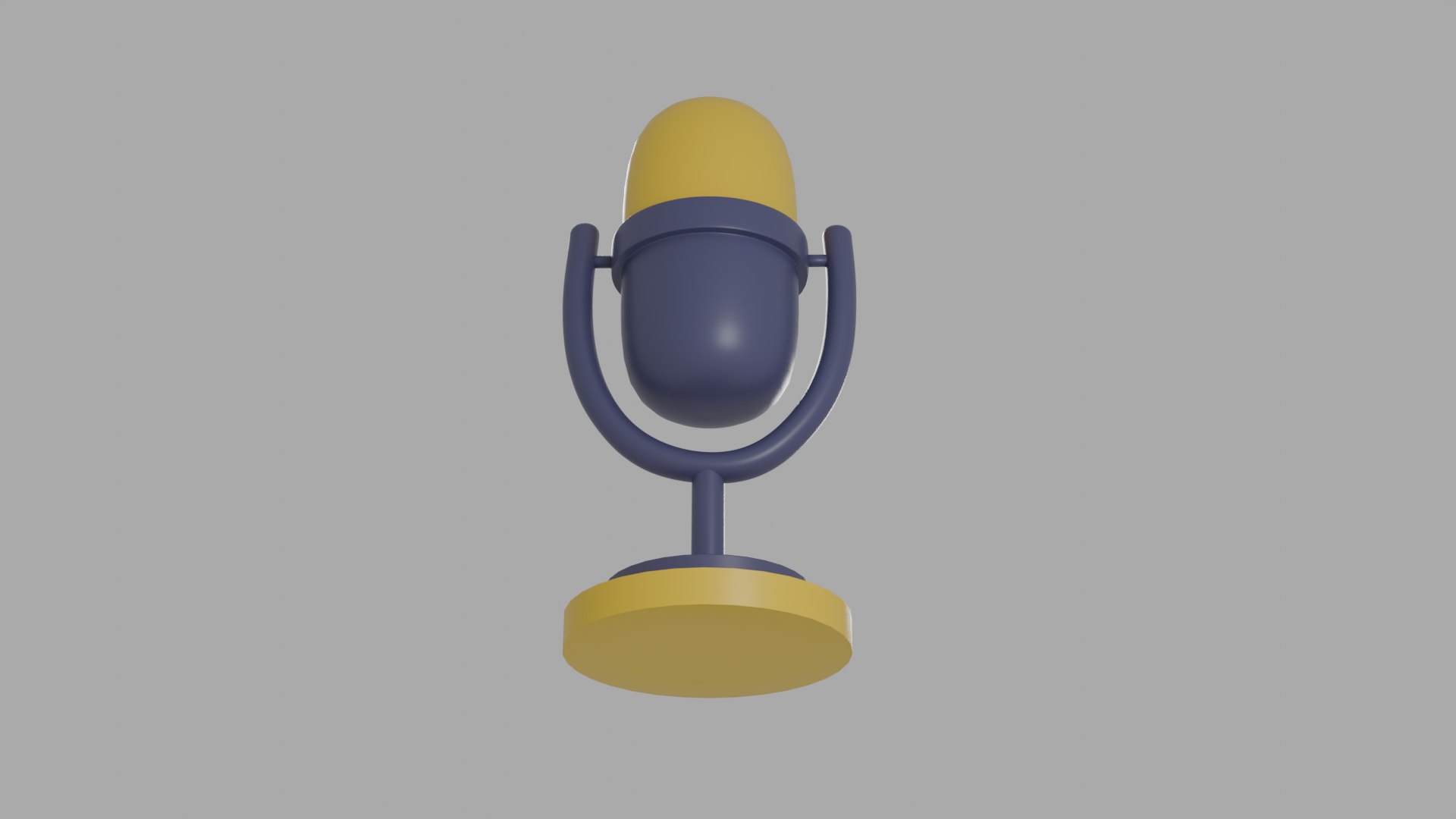 Microphone Low-poly 3D model - TurboSquid 2183122