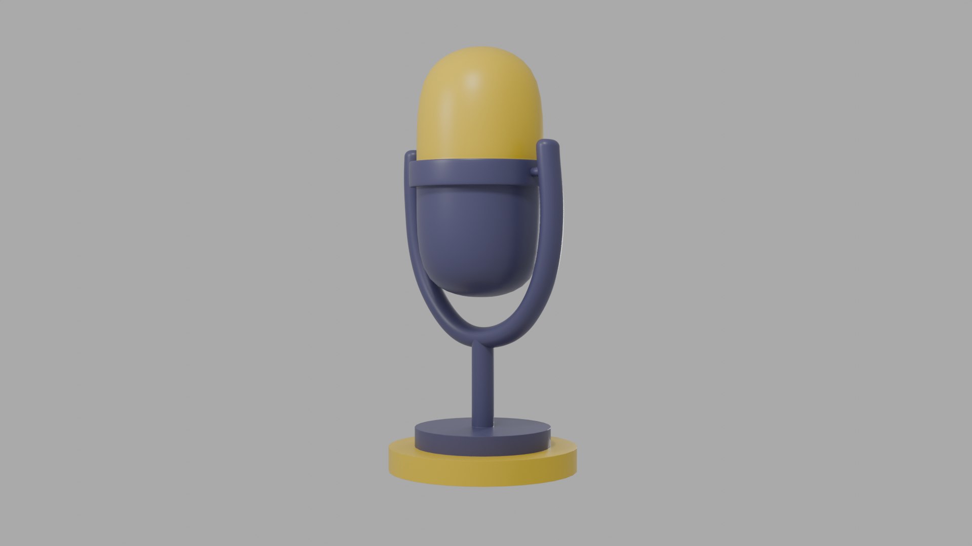 Microphone Low-poly 3D model - TurboSquid 2183122