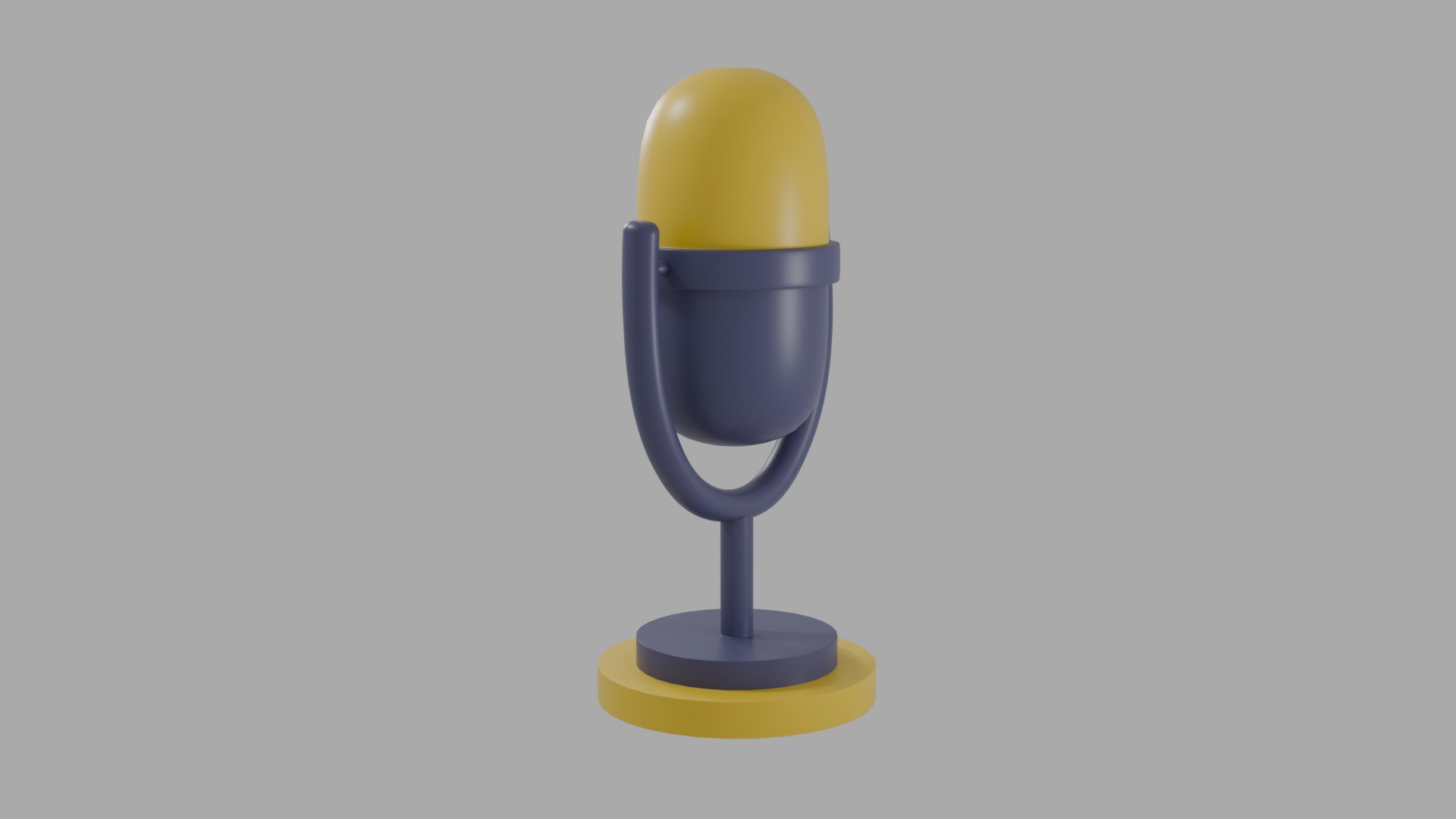Microphone Low-poly 3D model - TurboSquid 2183122