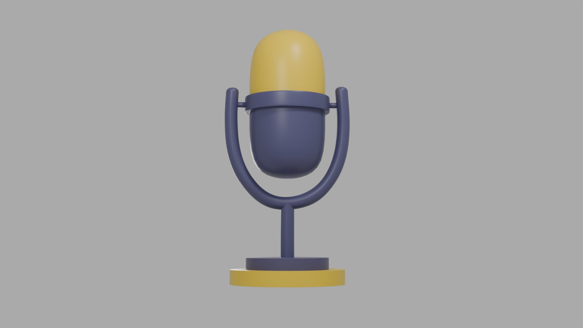 Microphone Low-poly 3D model - TurboSquid 2183122