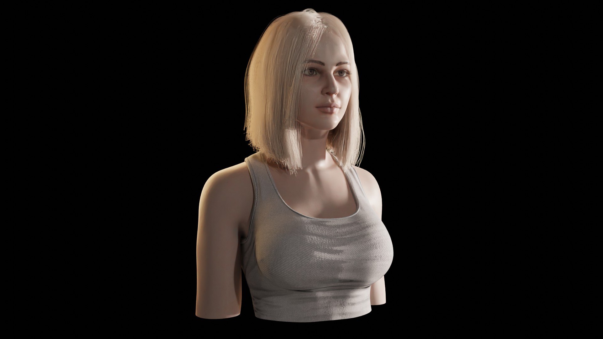 Resident Evil Character Bust Model - TurboSquid 2217244