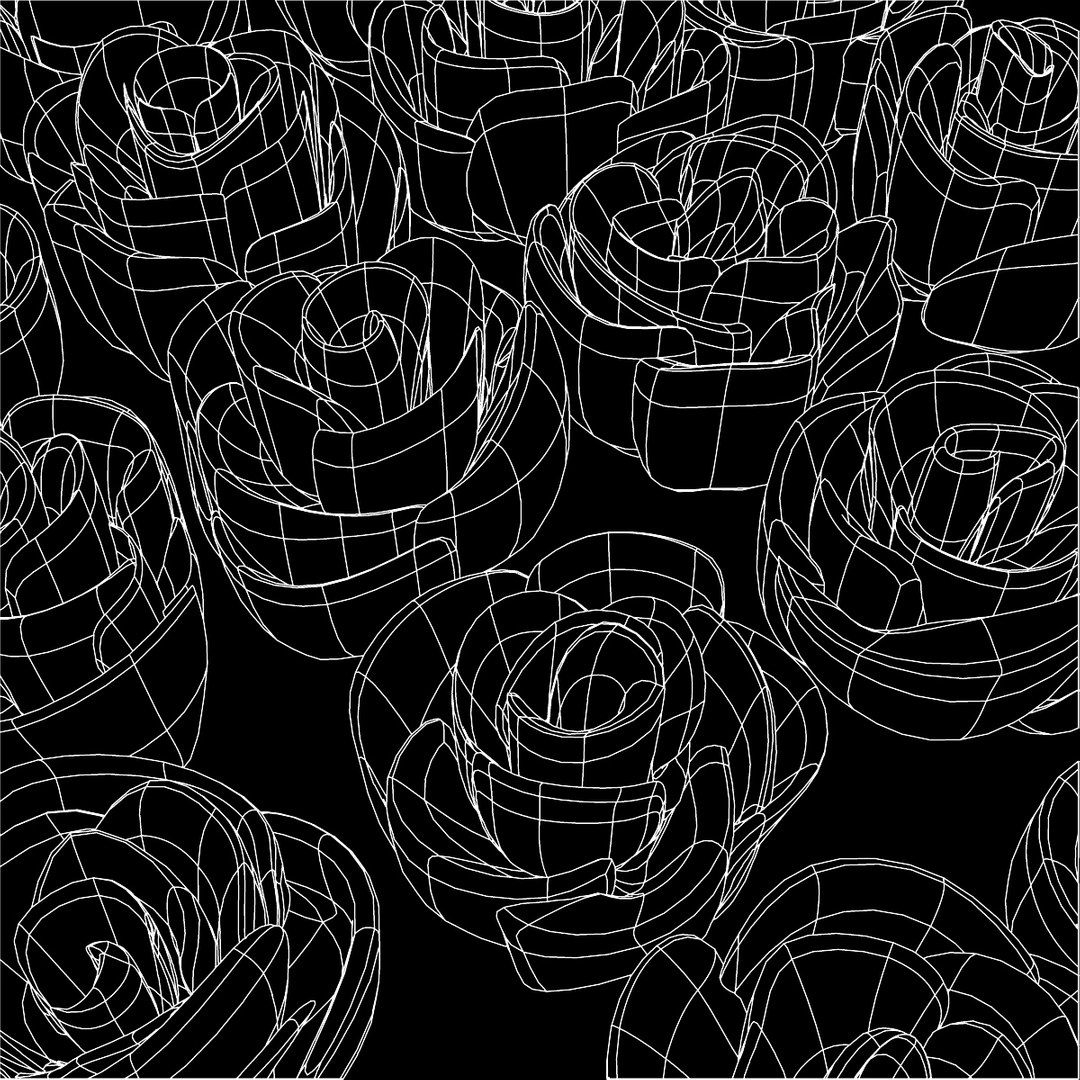 Roses 02 Cnc 3D - TurboSquid 1152890
