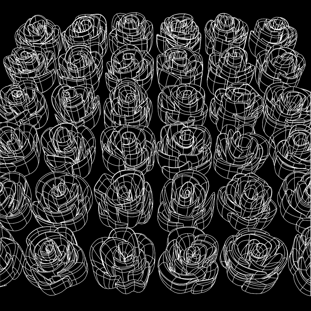 Roses 02 Cnc 3D - TurboSquid 1152890