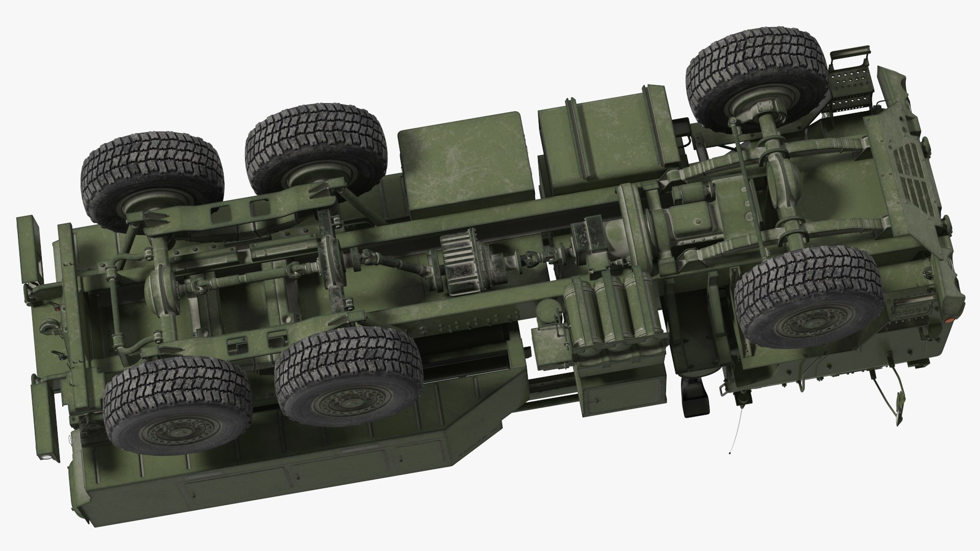 3D M142 High Mobility Artillery Rocket System Green Rigged - TurboSquid ...