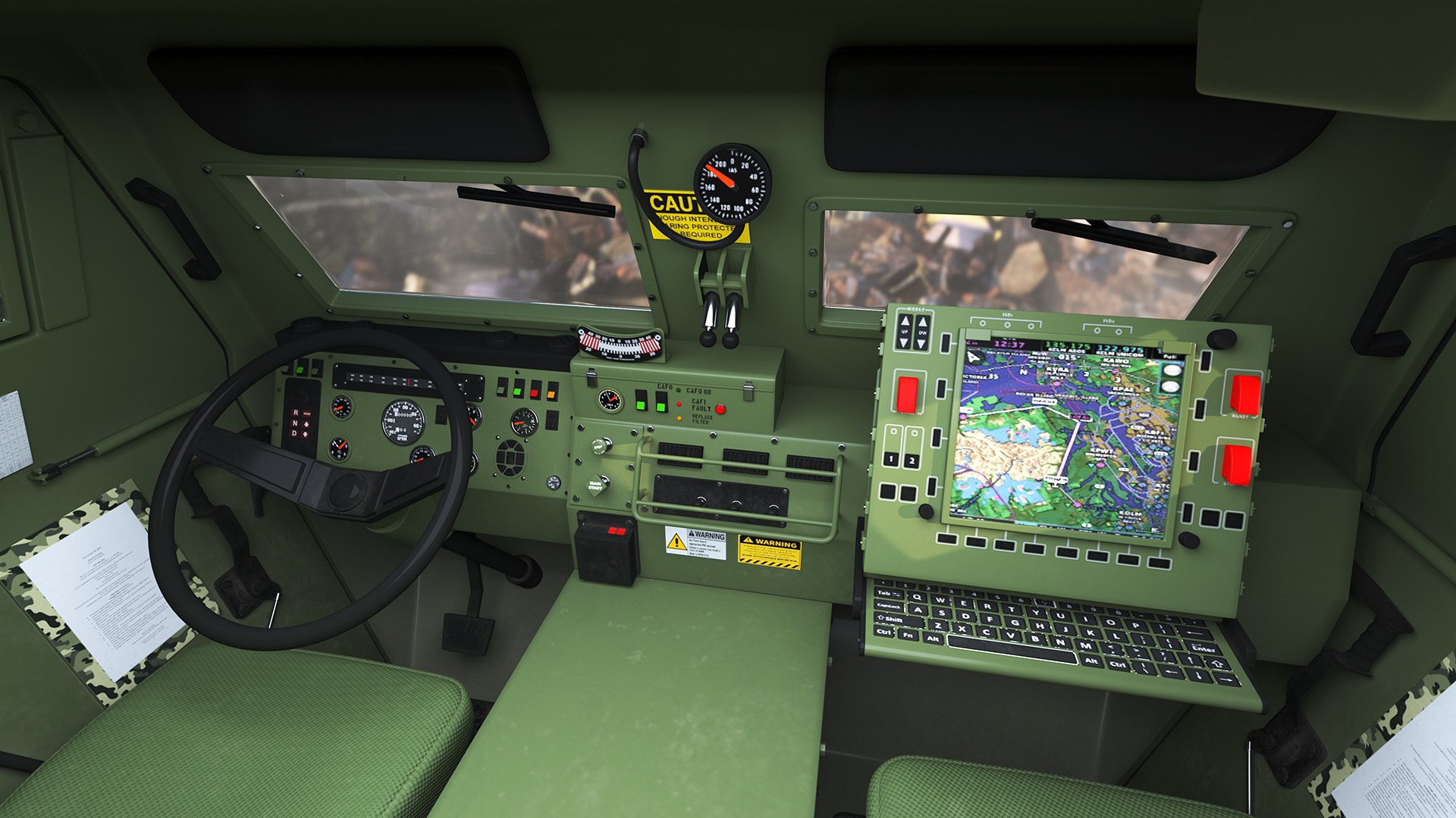 3D M142 High Mobility Artillery Rocket System Green Rigged - TurboSquid ...